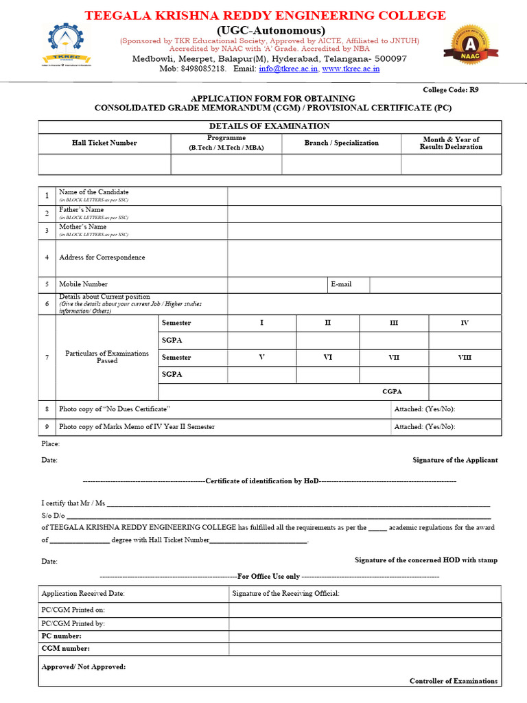 Application for PC CMM | PDF | Vocational Education | Qualifications
