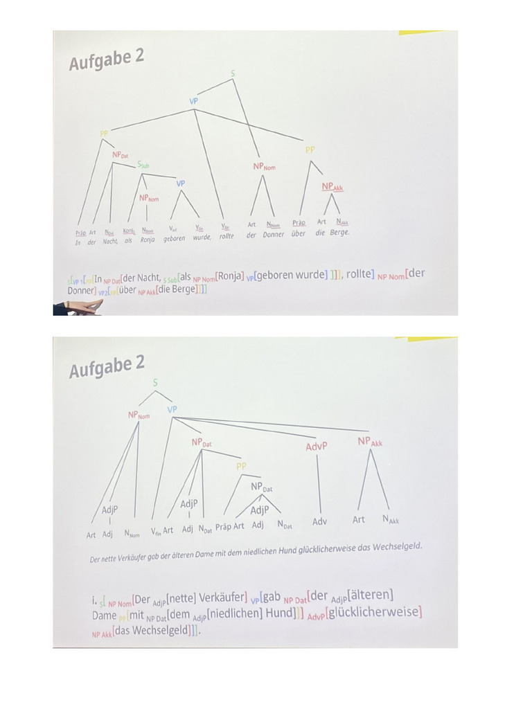 Eine Richtige Lösung Zur Aufgabe 2 - Die Bäume | PDF
