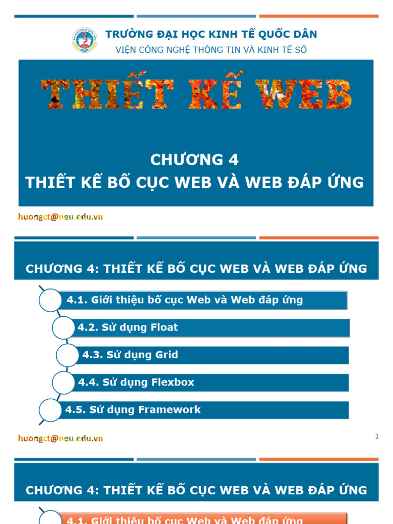 4. Chuong 4-Thiết Kế Bố Cục Web Và Web Đáp Ứng-unlocked | PDF