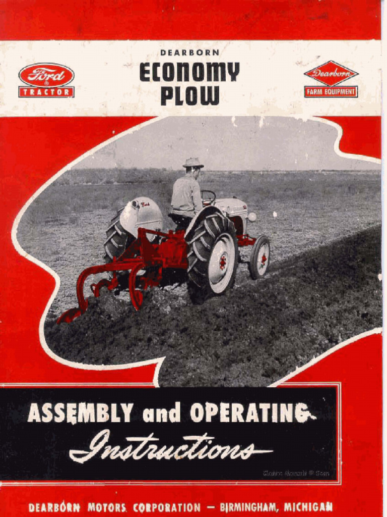 Dearborn Plow | PDF | Manufactured Goods | Agriculture