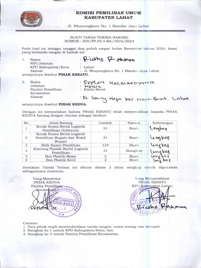 BTTB Distribusi PPK | PDF
