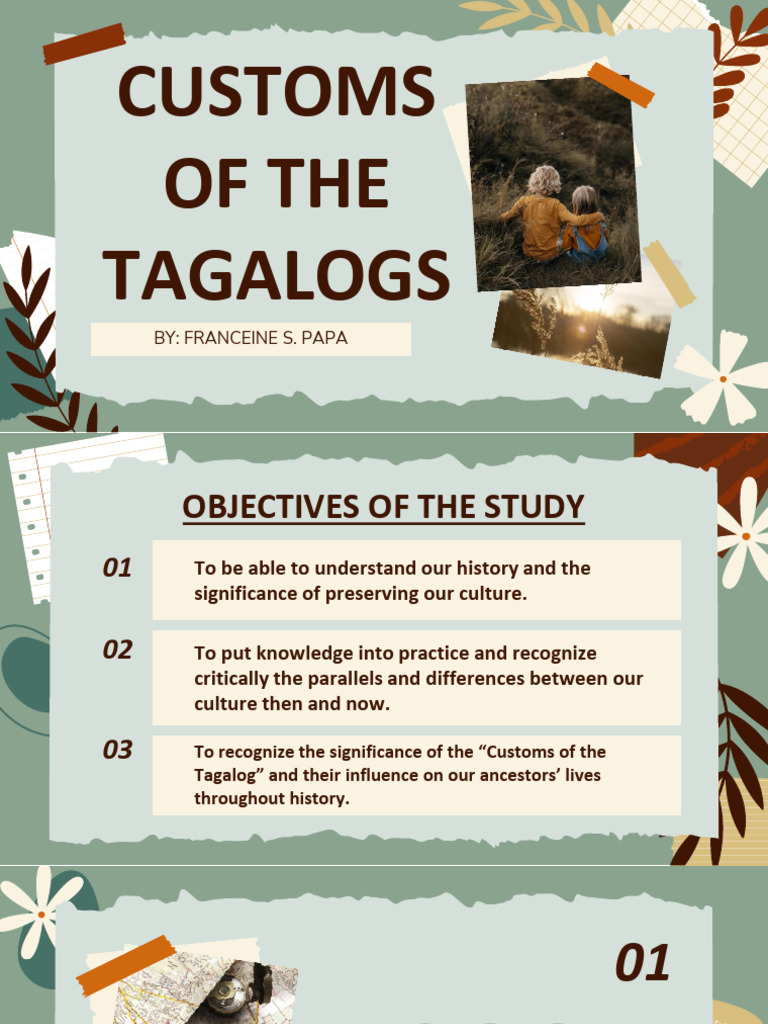Customs of The Tagalogs | PDF