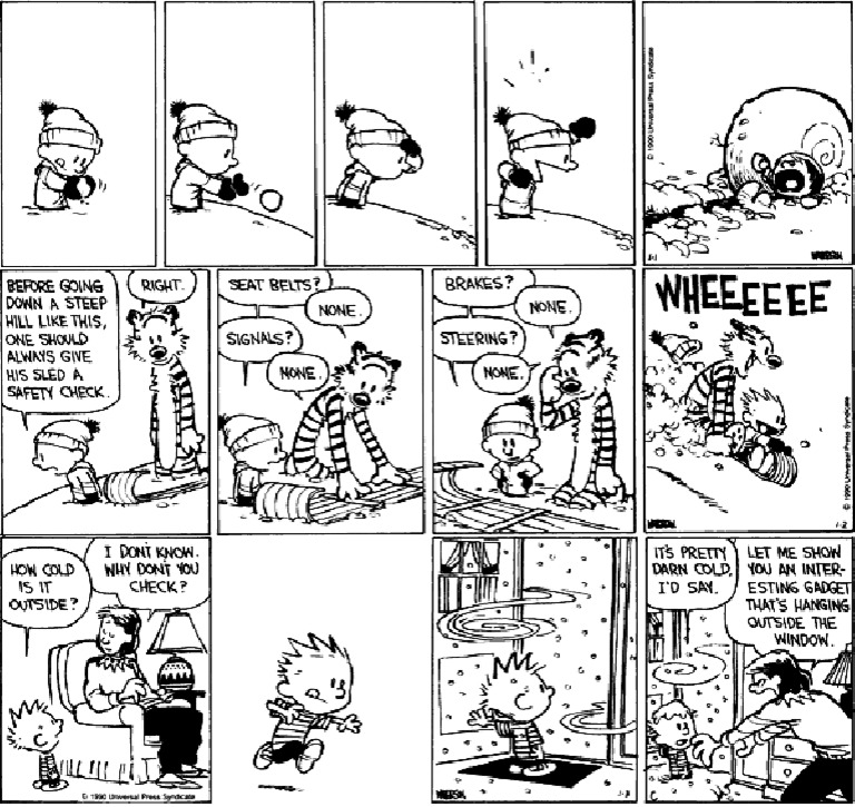 Calvin and Hobbes Comic 1990 | PDF