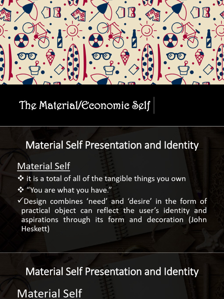 Lesson 8. The Material Self | PDF | Consumerism | Semiotics