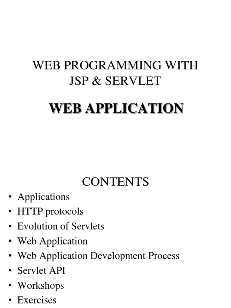 Servlet - WebApp | PDF | Java Servlet | Web Server