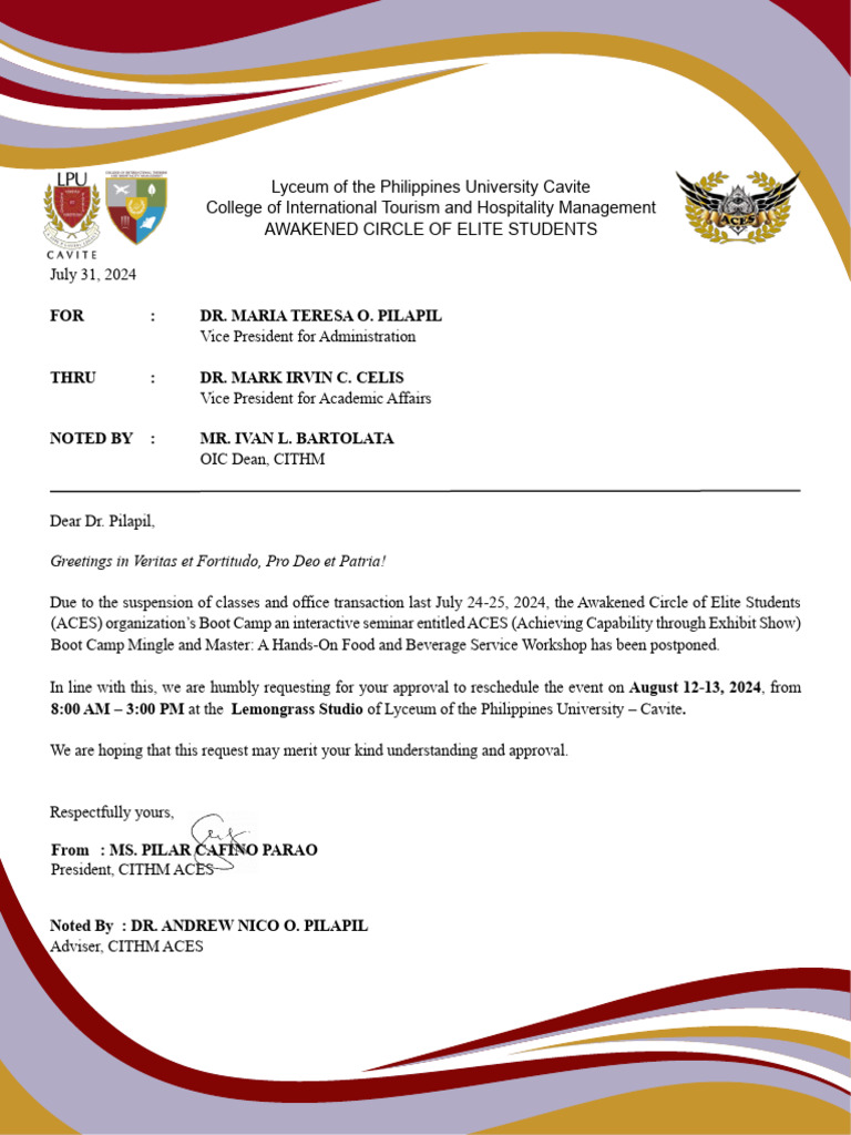 FNB Bootcamp Resched | PDF