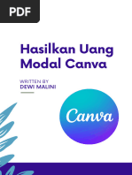 Panduan Berbagi Desain di Canva | PDF | Komputer