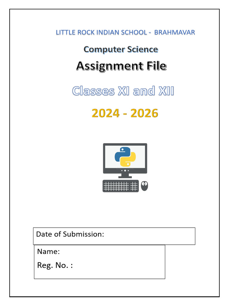 Assignment Front Page1 | PDF