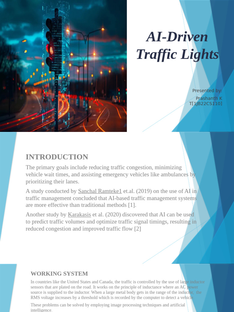 Prashanth AI-Driven Traffic Lights (1) | PDF | Traffic | Artificial ... Prashanth AI-Driven Traffic Lights (1) | PDF | Traffic | Artificial ...
