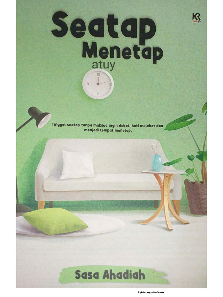 Sasa Ahadiah - Seatap Menetap | PDF