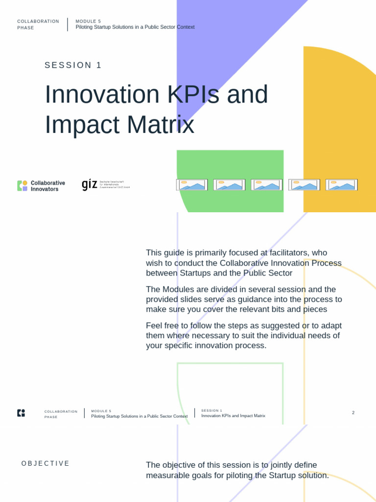 Modul-5_Session-1_Innovation-KPI-and-Impact-Matrix | PDF | Performance ...