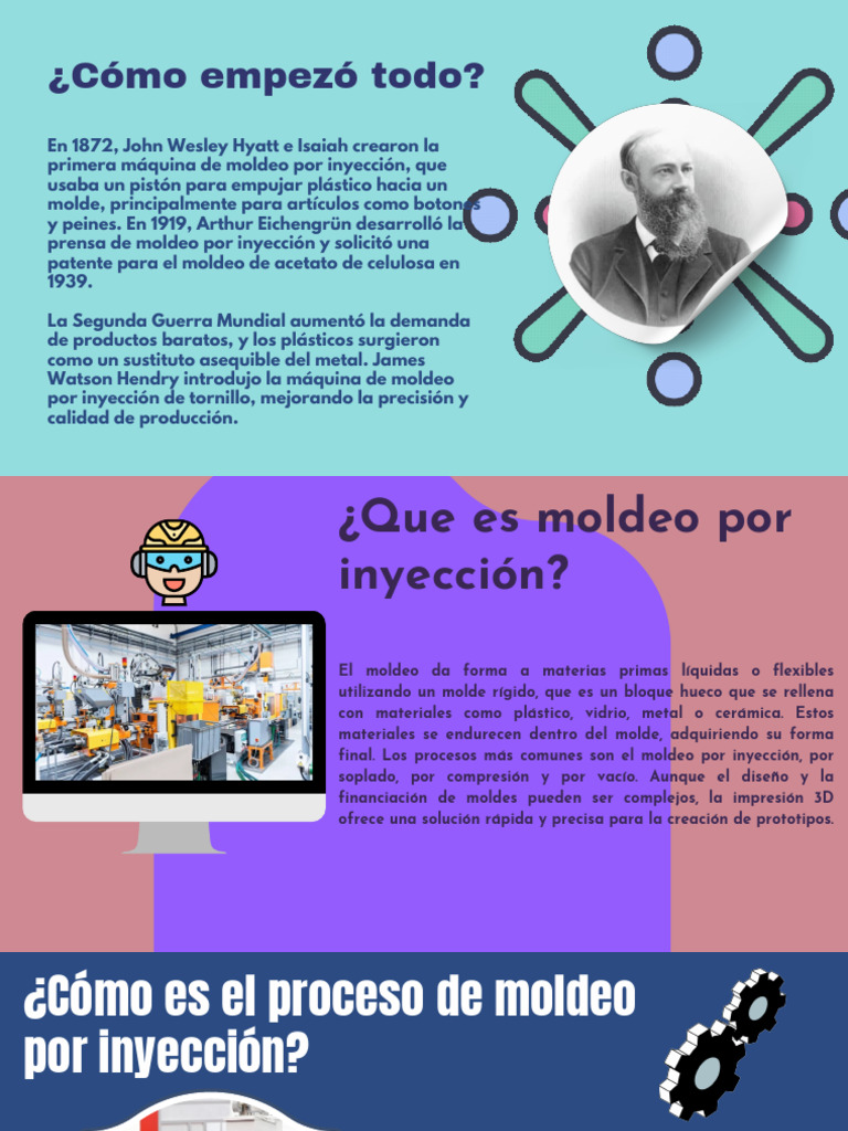 Moldeo Por Inyeccion | PDF | El plastico | Procesos industriales