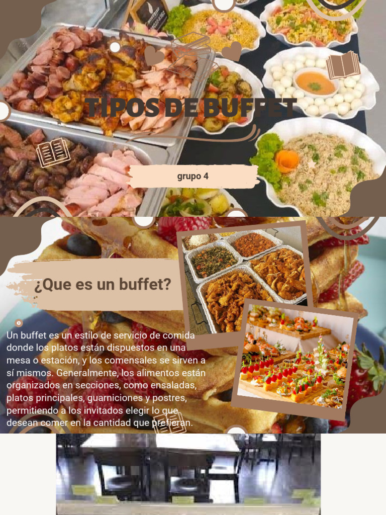 Tipos de Buffet: Guía Completa | PDF