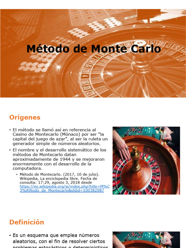 Montecarlo | PDF | Distribución de probabilidad | Método Monte Carlo