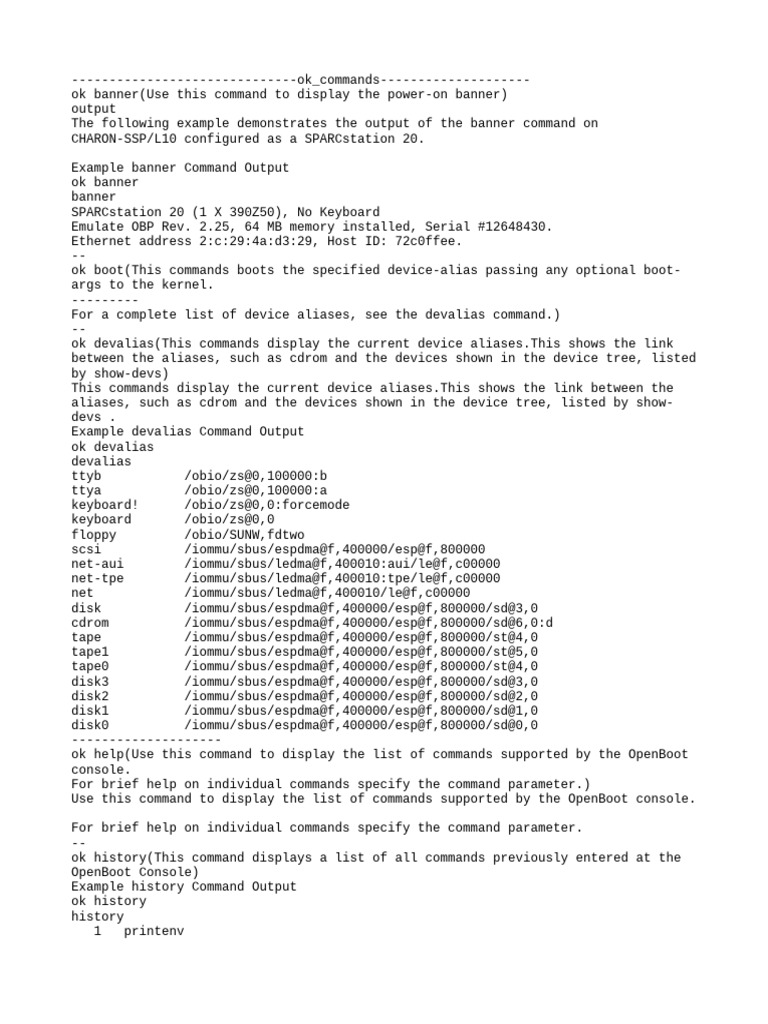 OK-PROMPT-Commands | PDF | System Software | Operating System Technology