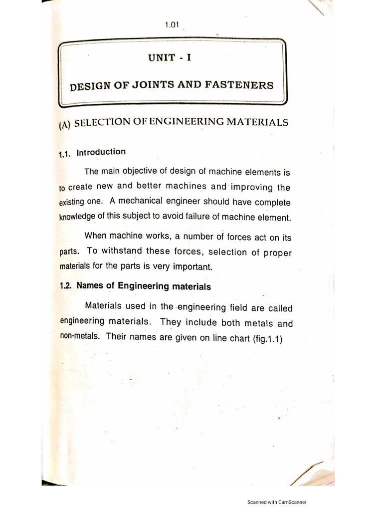 Unit - 1 (First Half) | PDF