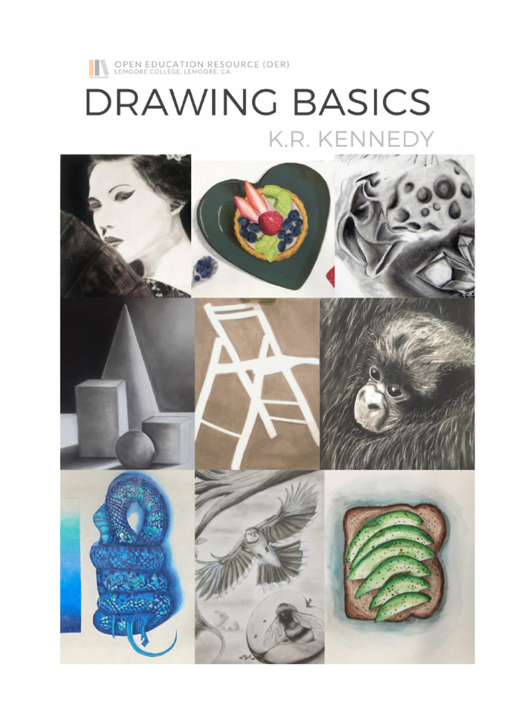 2024 Drawing Basics Art 005a Oer Textbook Digital | PDF | Drawing | Pencil
