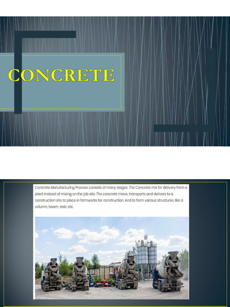 3. Concrete | PDF | Concrete | Young's Modulus