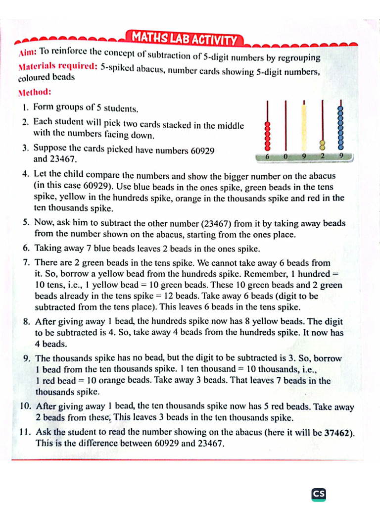 Maths - Activity | PDF