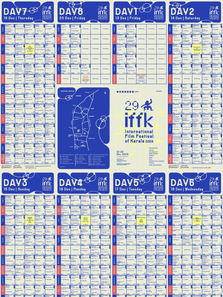 29 IFFK Schedule | PDF