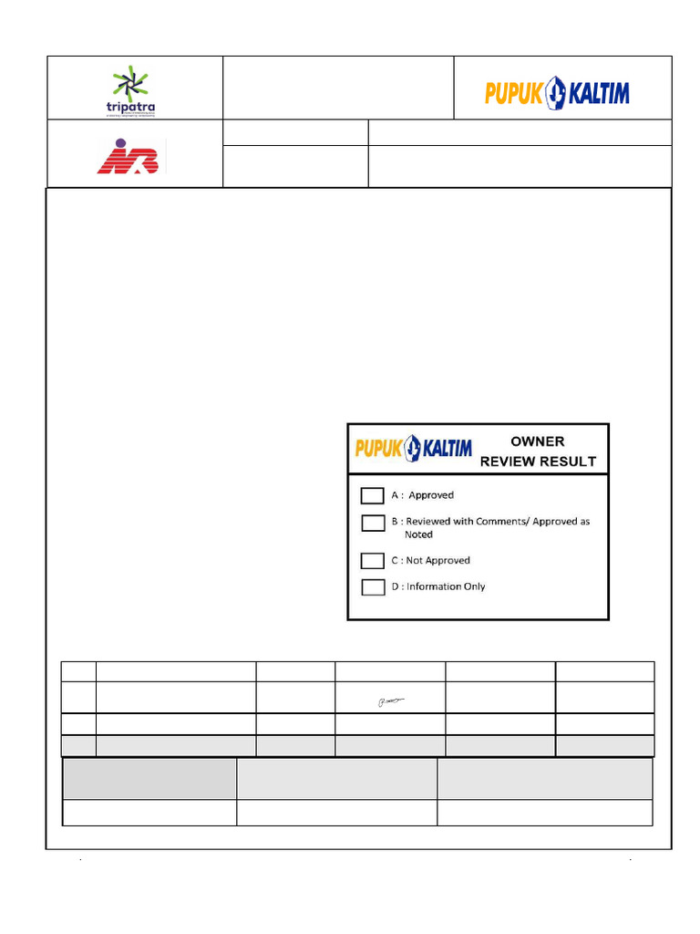 9832-Cipw-3240002745-Pcd-1001 - A - Procedure Project Execution Plan | PDF | Drilling | Drilling Rig