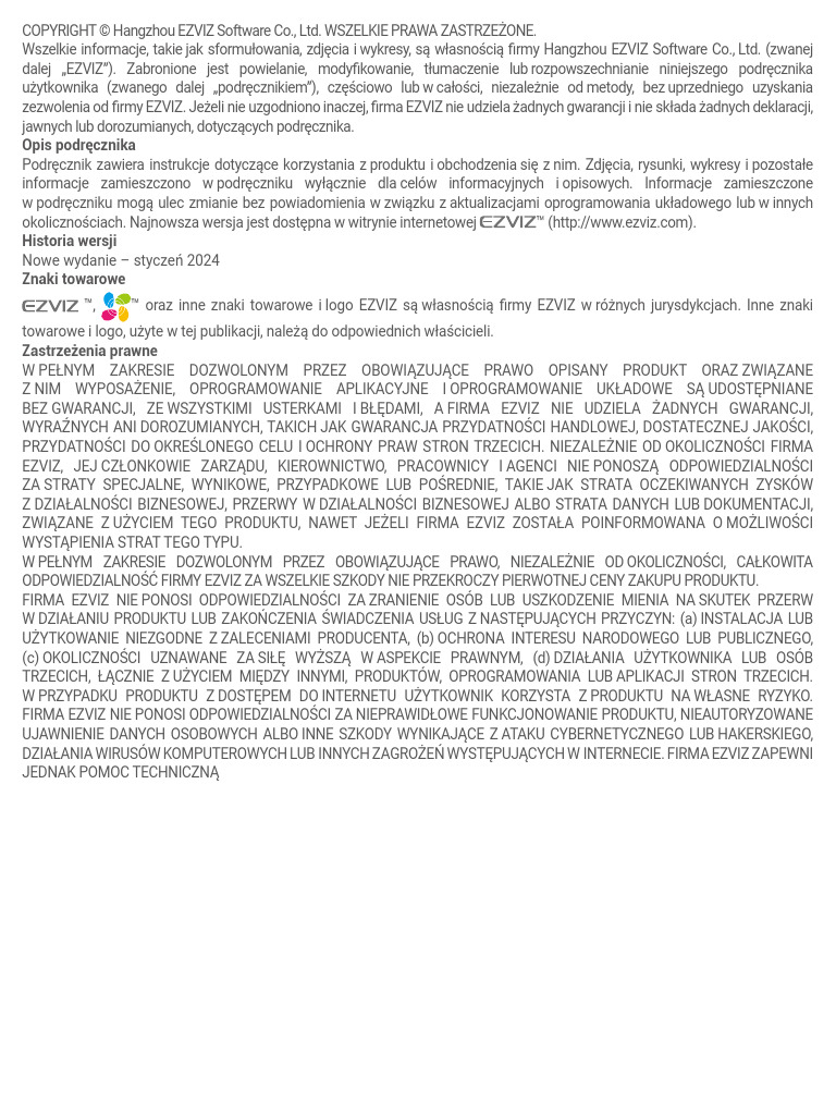 H8c Pro - User Manual - PL - V1.0.0 | PDF