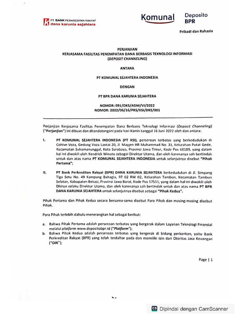 PKS Fintek Komunal | PDF