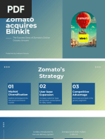 Zomato Annual Report 2023-24 | PDF | Balance Sheet | Equity (Finance)