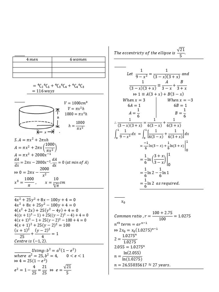 UNEB 2024 Mathematics Marking Guide | PDF | Geometry | Differential ...