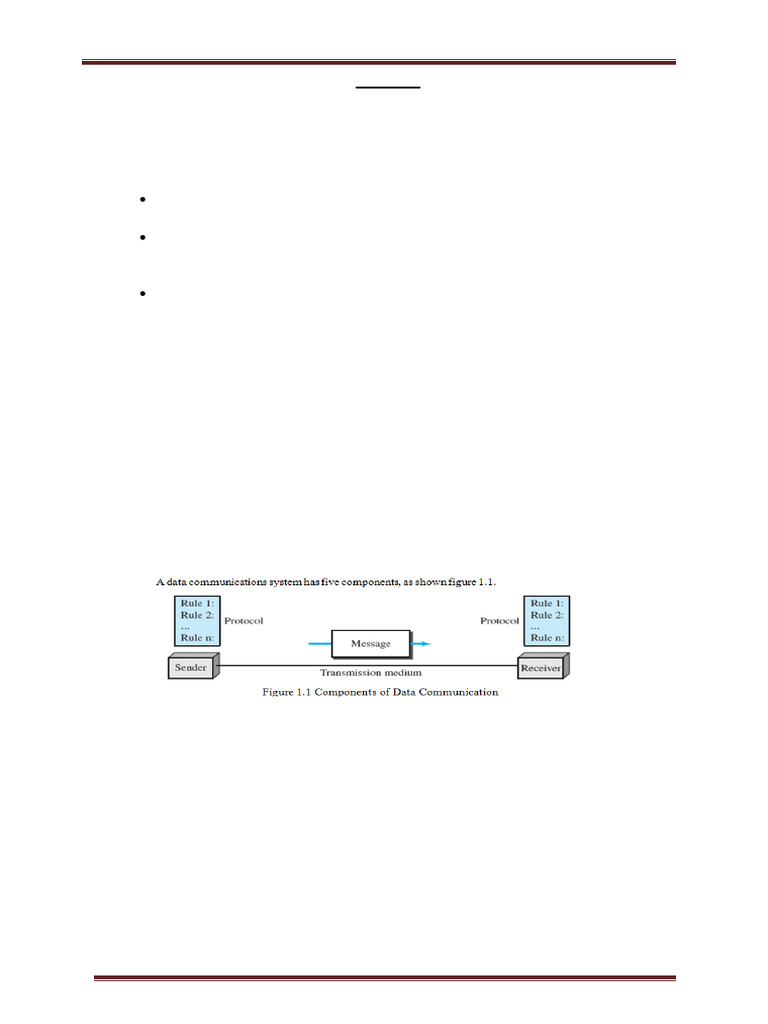 CN-1 Module | PDF | Network Topology | Osi Model
