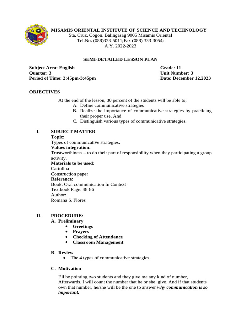 Final-LP | PDF | Communication | Learning