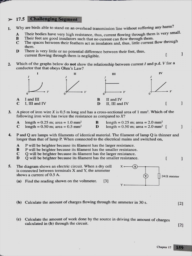 Electric Circuits For Test | PDF