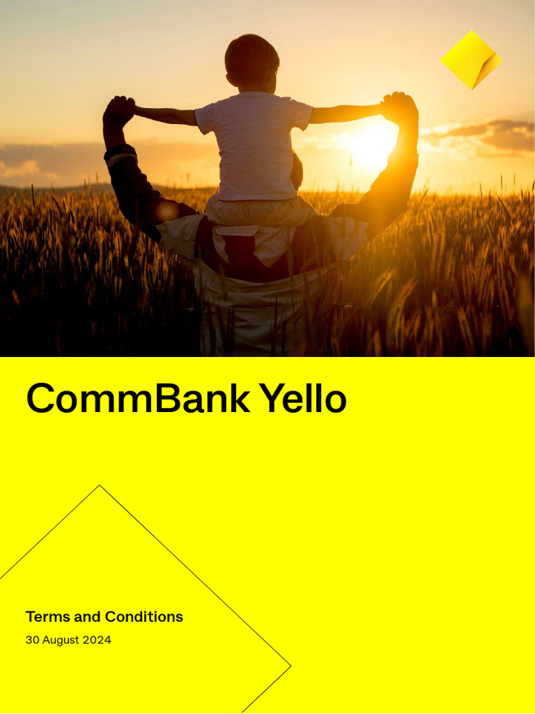 Commbank Yello Terms | PDF | Credit Card | Refinancing