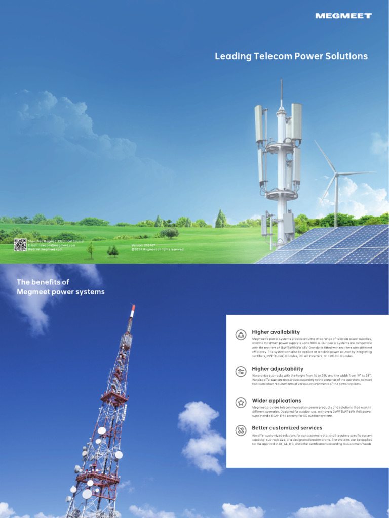 Leading Telecom Power Solutions V1.1 | PDF