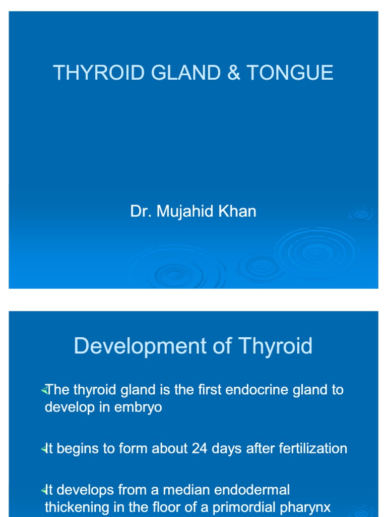 03-Tongue & Thyroid | PDF