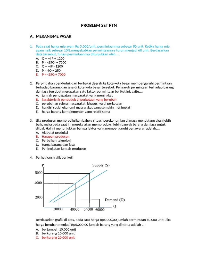 PROBLEM SET PTN | PDF