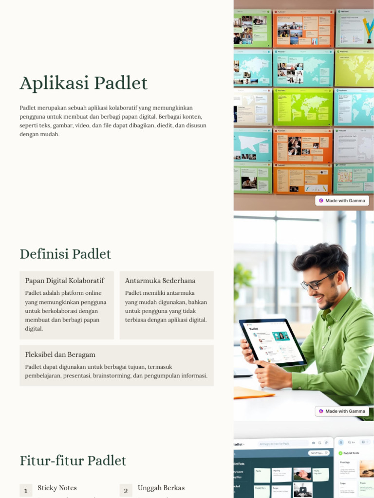 Aplikasi Padlet | PDF