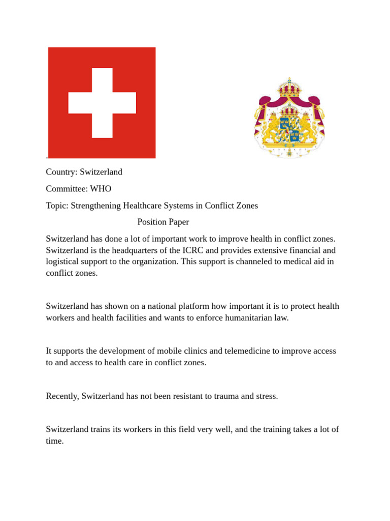 Strengthening Healthcare in Conflict Zones | PDF