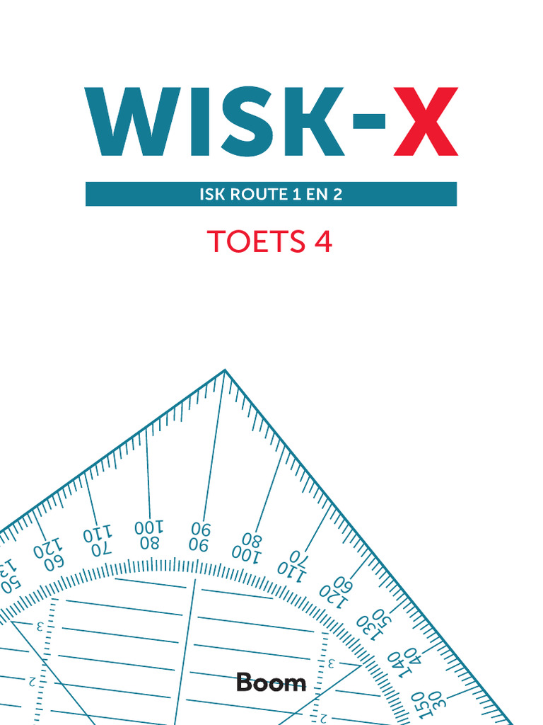 Wisk-X Toets 4 | PDF