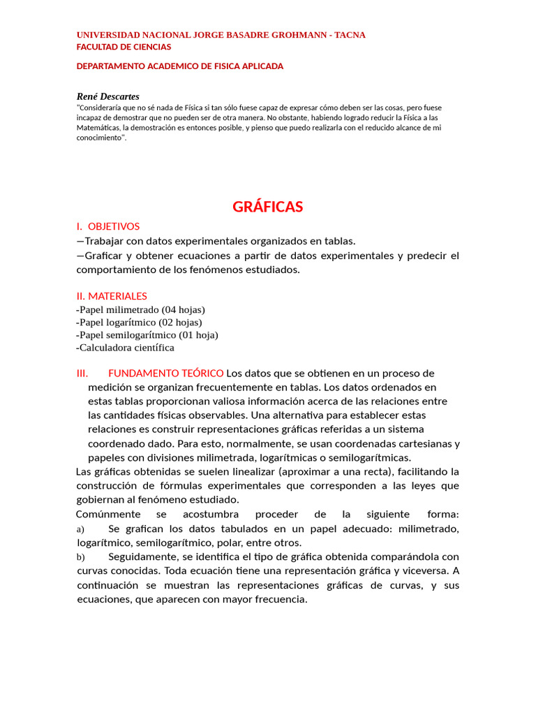 GR-FICAS Pr-Ctica de Laboratorio de F-Sica Gu-A | PDF | Pendiente | Línea (geometría)