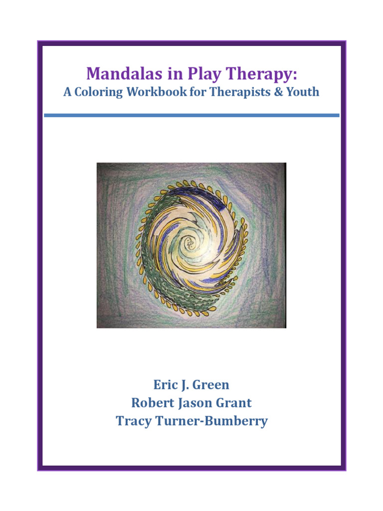 Mandala Play Therapy Workbook | PDF | Psychotherapy | Play Therapy