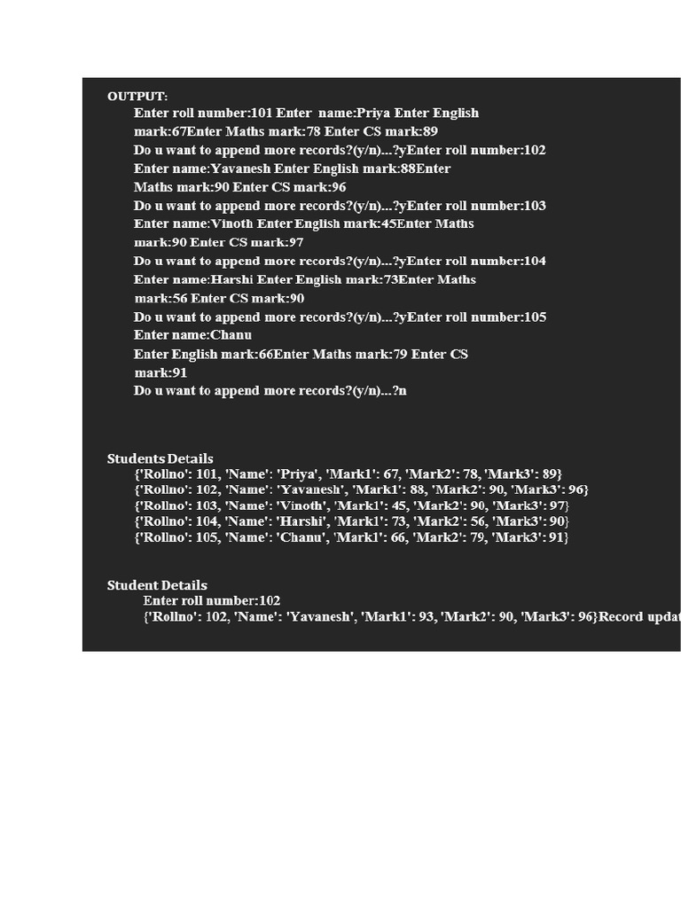 Cs Output Screenshots2 | PDF