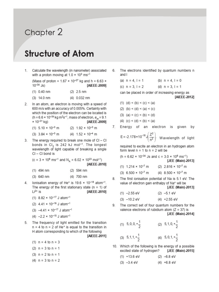Chemistry | PDF | Atomic Orbital | Electron