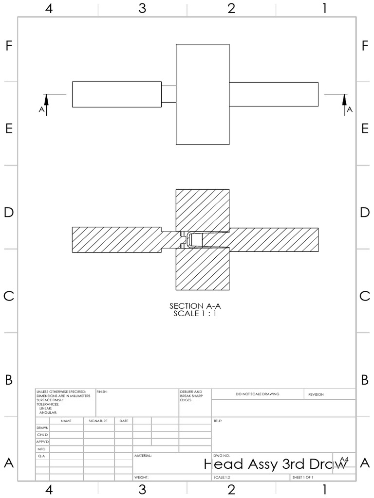 Head Assy 3rd Draw | PDF