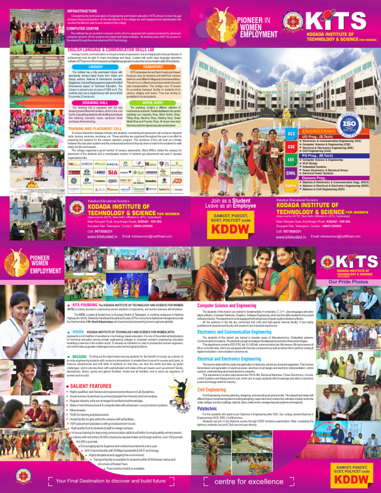 KITS Leaflet | PDF | Engineering | Electronics