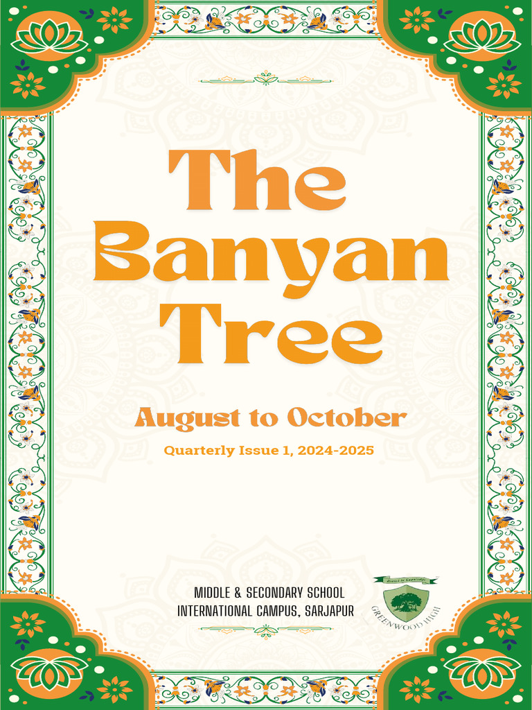 Banyan Tree August -October 2024 | PDF