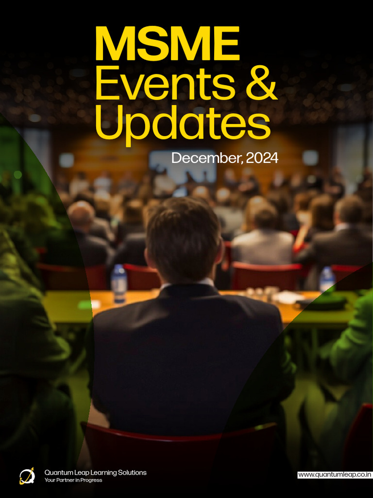 MSME Event updates December 2024 | PDF | Warehouse | Mumbai