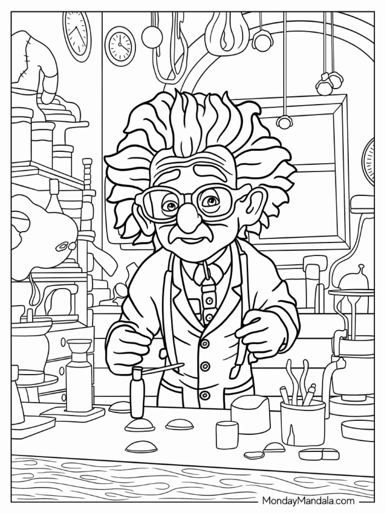 Albert Einstein Performing Laboratory Science Experiment | PDF
