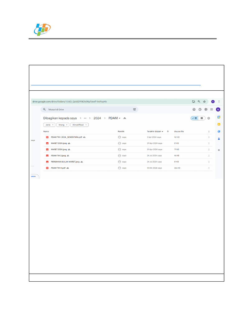 Data Sekunder PDAM | PDF