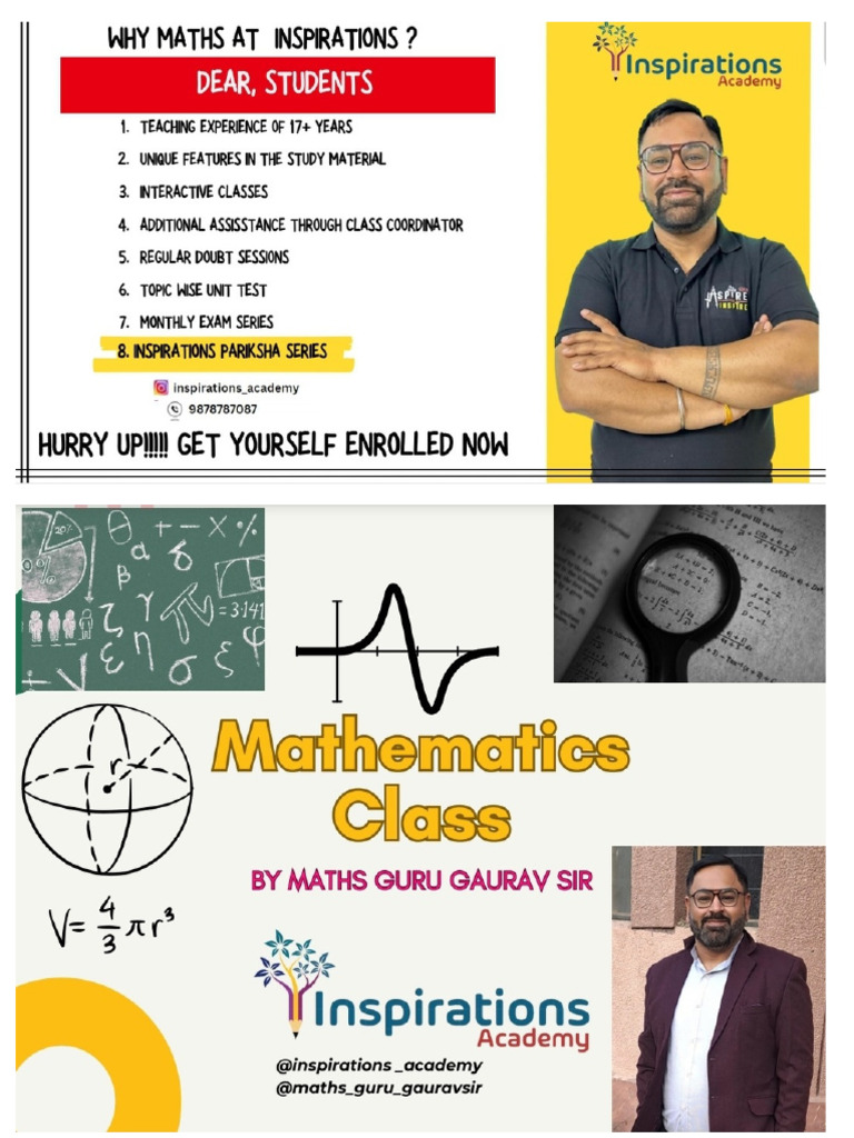 Mathematics Department Overview | PDF